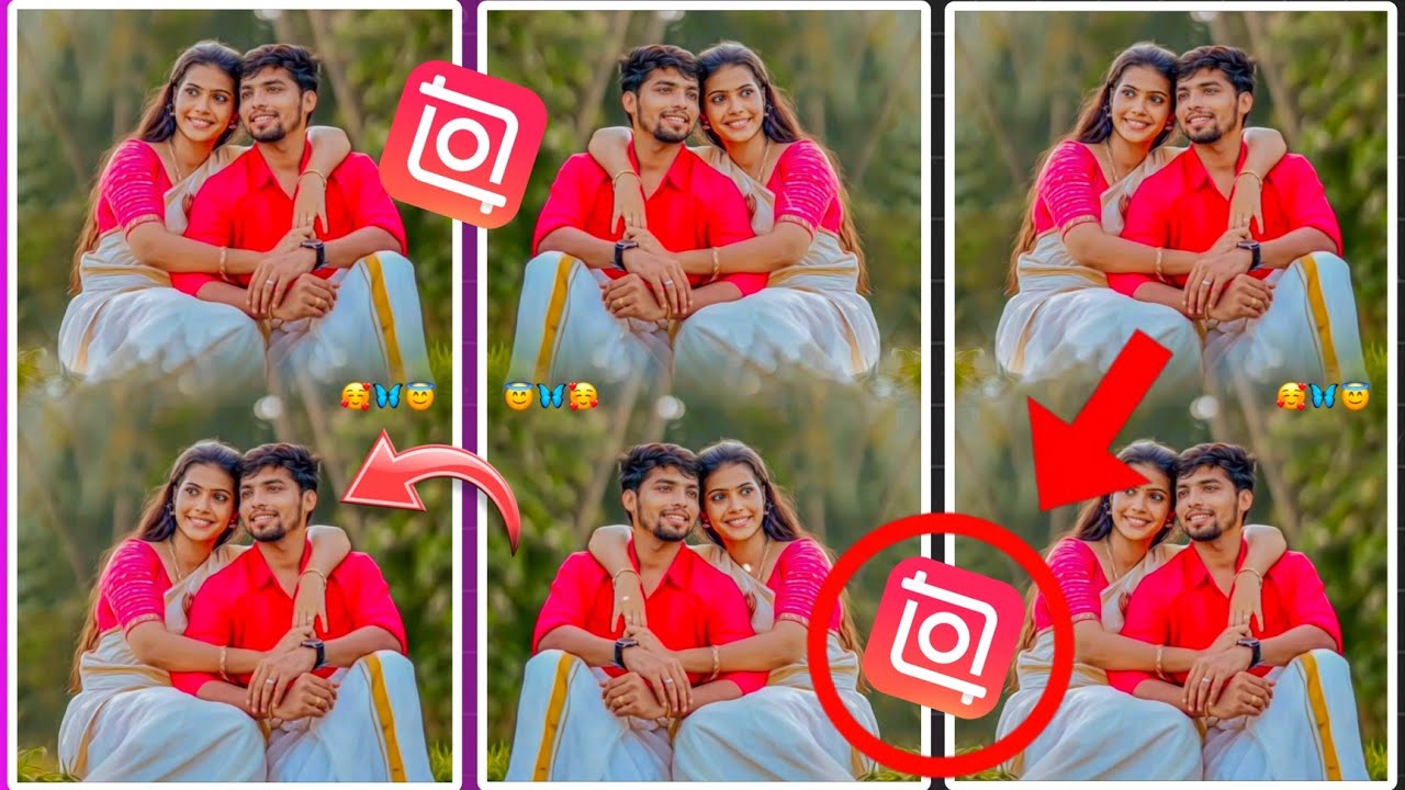 cuple vedio editing in inshot app ️trending song vedio editing inshot ...