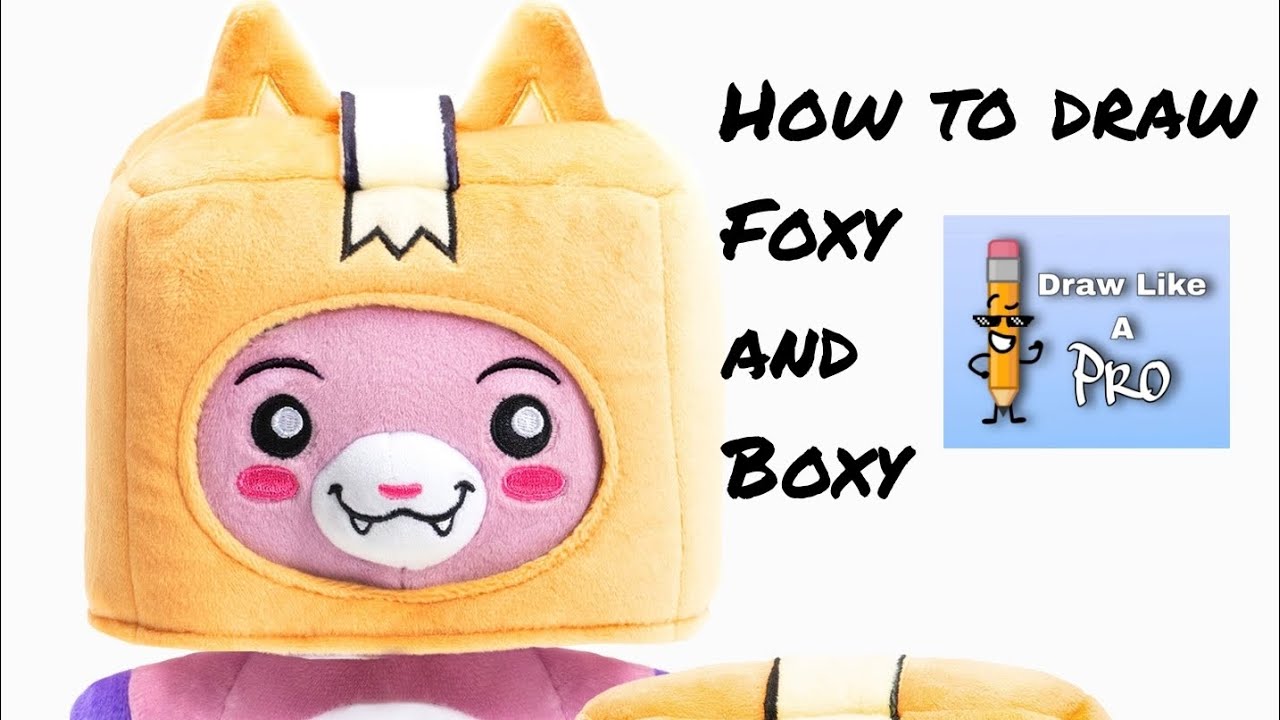 How to draw Foxy and Boxy ️ Draw Like A Pro - YouTube