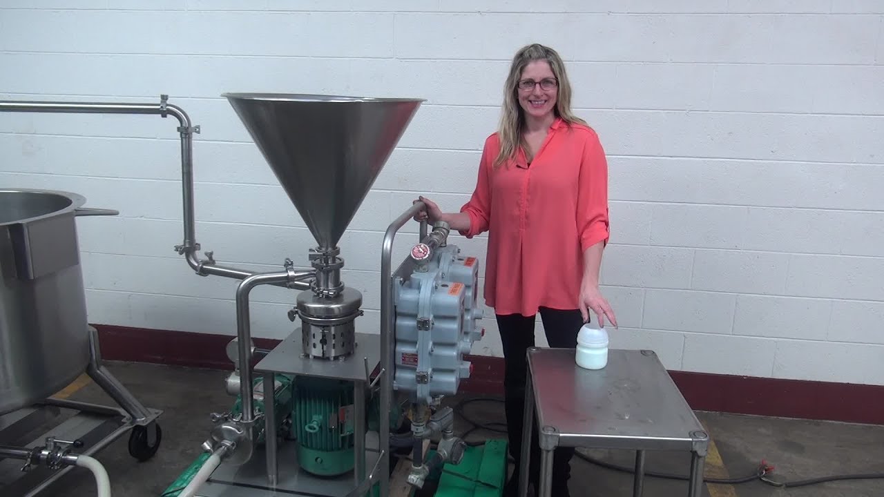 Tri Clover 316 S/S Tri-Blender Demonstration - YouTube