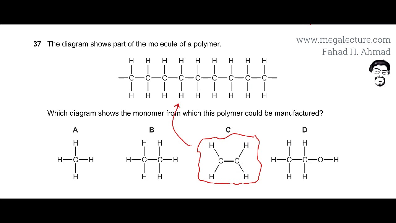 37 - 0620_s17_qp_22 : Addition Polymers, Polyethene - YouTube