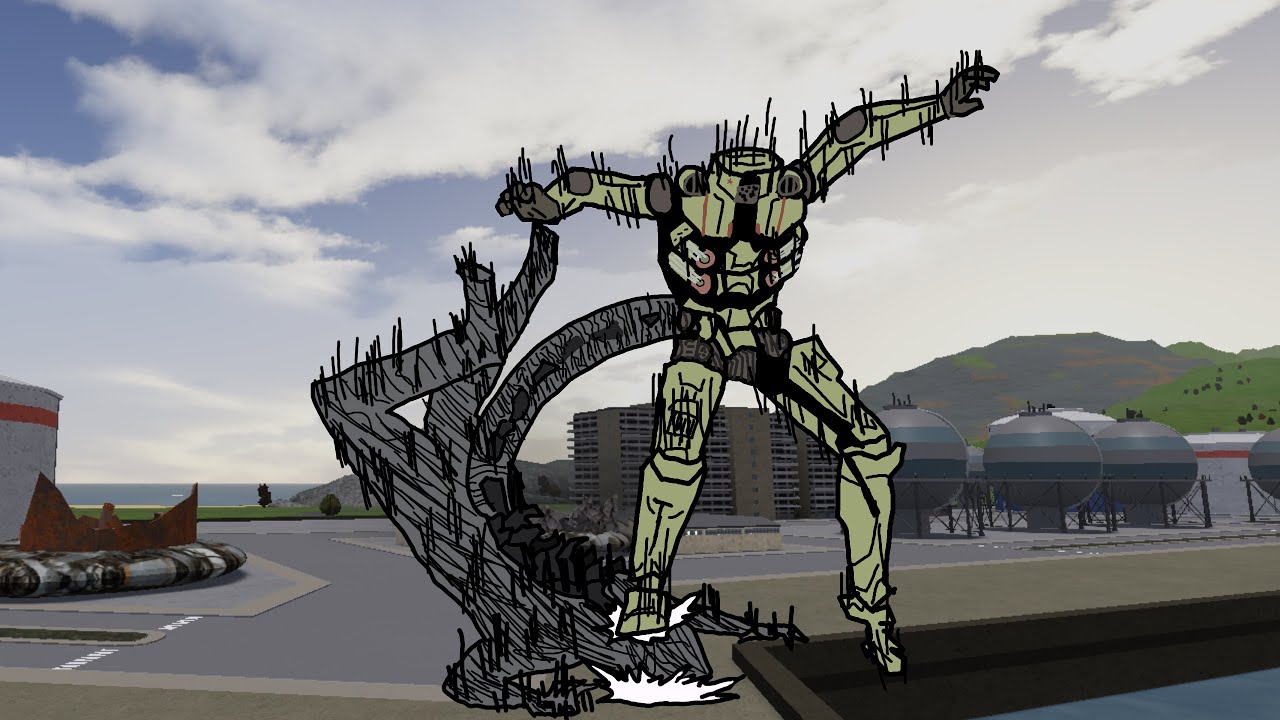 Curb Stomping Monsters As Chemo Alpha | Kaiju Arisen - YouTube