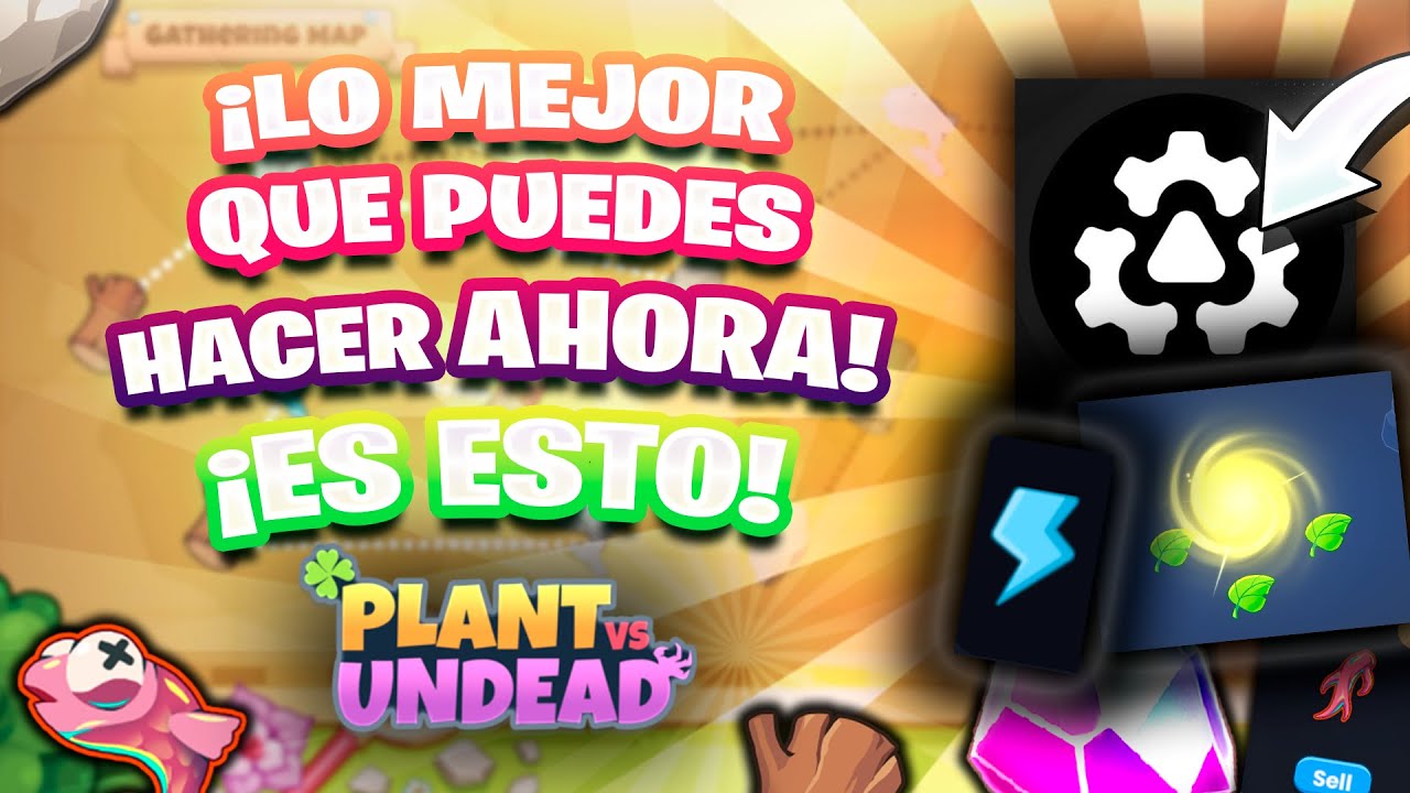 PREPARATE ASI PARA EL MARKET Y PVE 4.0 DE PVU! Plant vs Undead - YouTube
