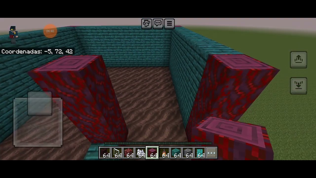 Cómo hacer una casa con bloques del nether en Minecraft|Dale like y ...