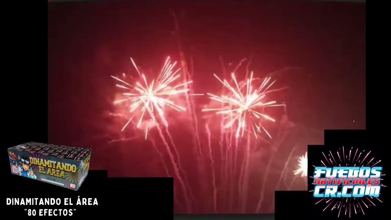 Dinamitando el área 80 tiros, Fuegos Artificiales Cross, Pólvora en Costa Rica - YouTube