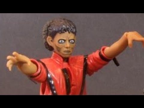MICHAEL JACKSON action figure review - YouTube
