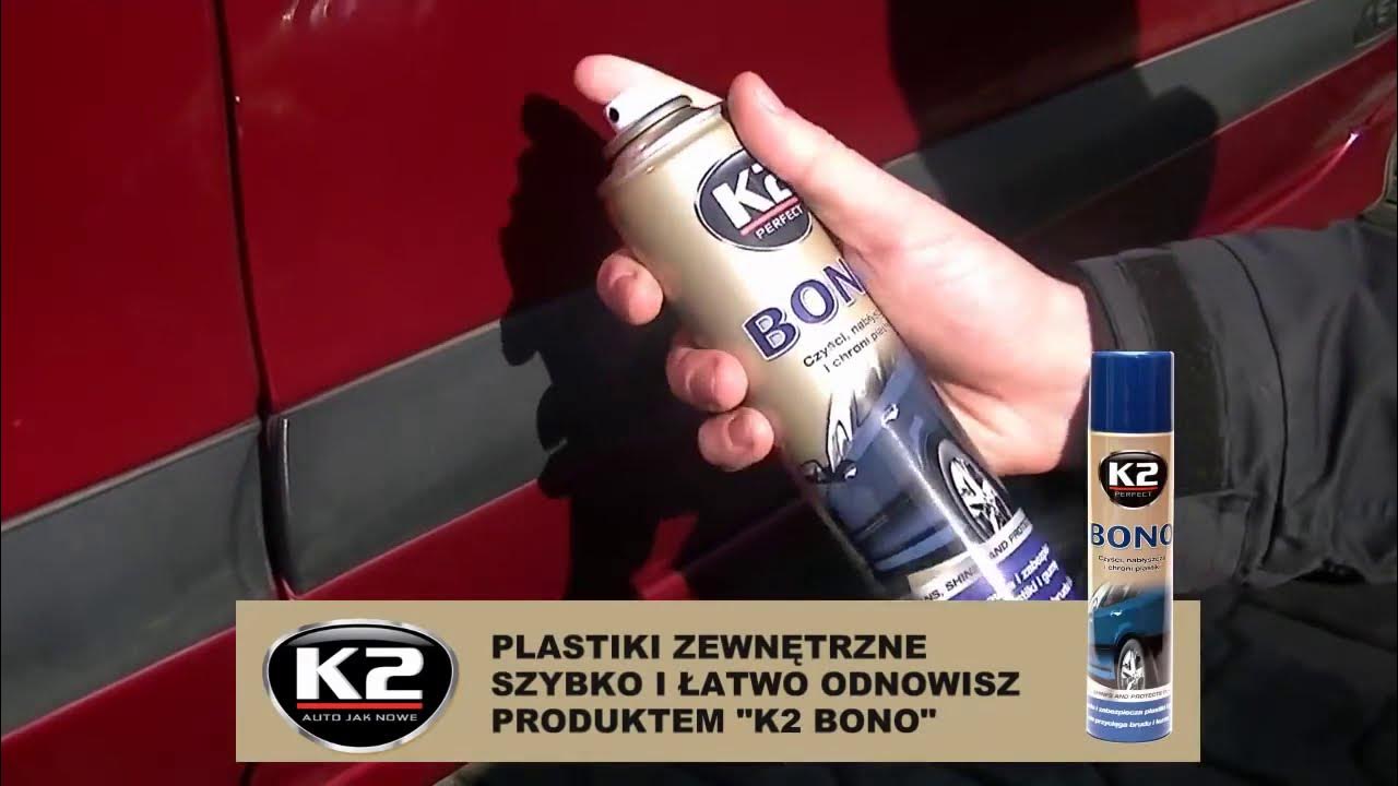 K2 Bono Spray K150 универсальный восстановитель наружных поверхностей - YouTube