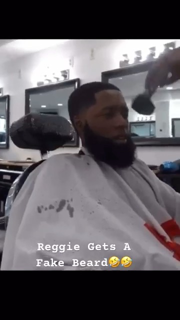 Reggie Gets A Fake Beard 🤣🤣 #reggie #girlhefunny #kaicenat #funny # ...