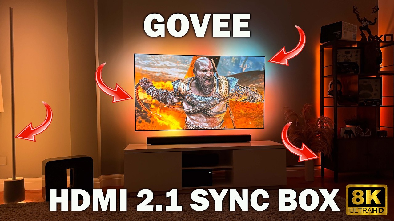 NEW Govee AI Powered HDMI 2.1 SYNC Box 2 is a GAME CHANGER! - YouTube