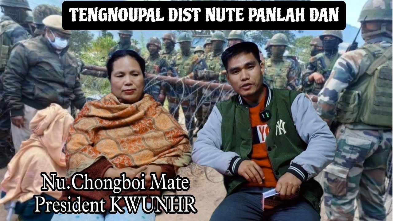 interview with Nu.Chongboi Mate President KWUNHR Tengnoupal Dist - YouTube