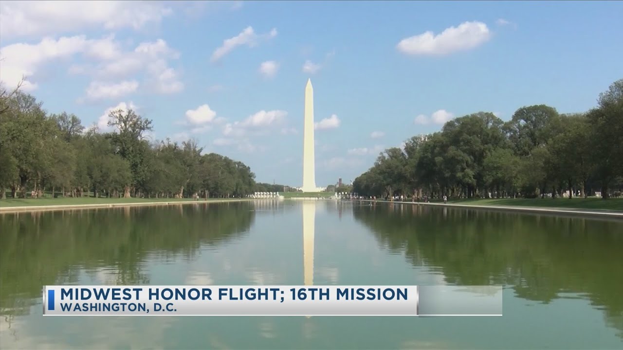 Midwest Honor Flight; 16th Mission - YouTube