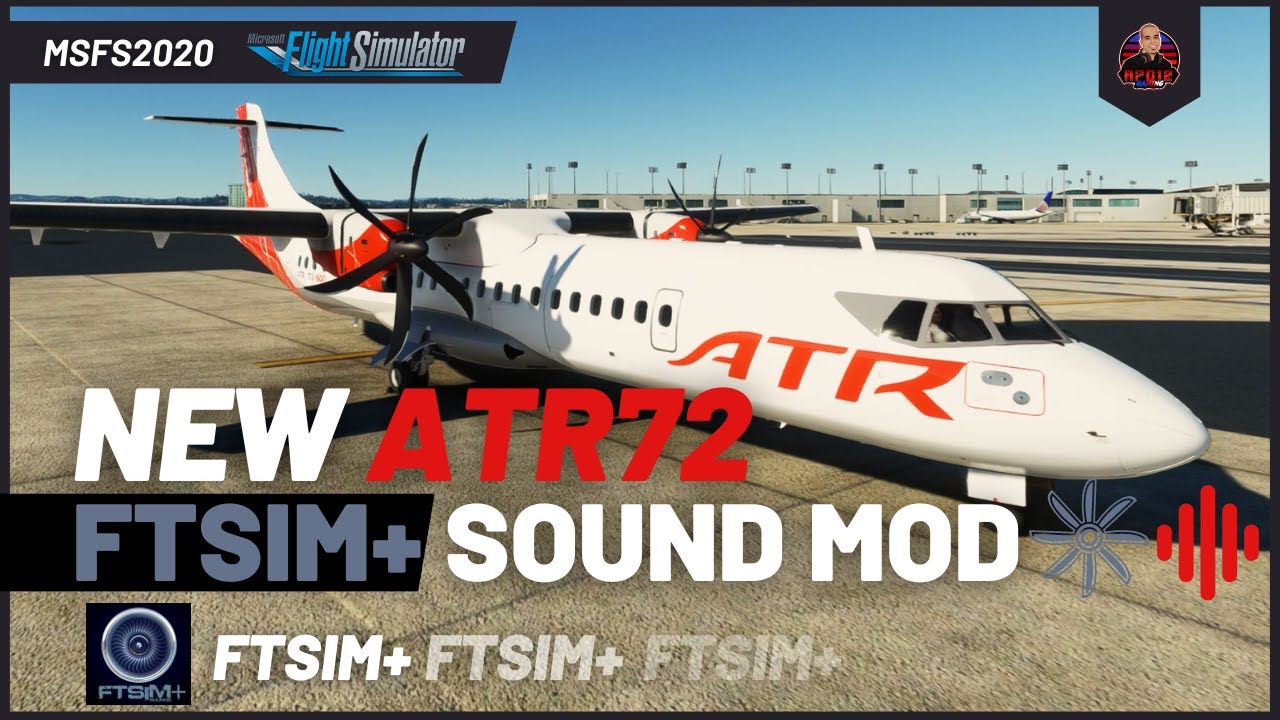 MSFS2020 ATR72 FTSIM+ SOUND MOD COMPARISON #FTSIM+ #msfs2020 #atr72 ...
