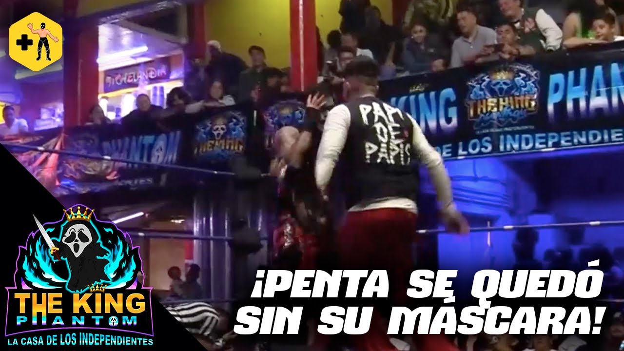 Penta Zero M vs La Máscara vs Arez vs Demonio Infernal | King Phantom - YouTube