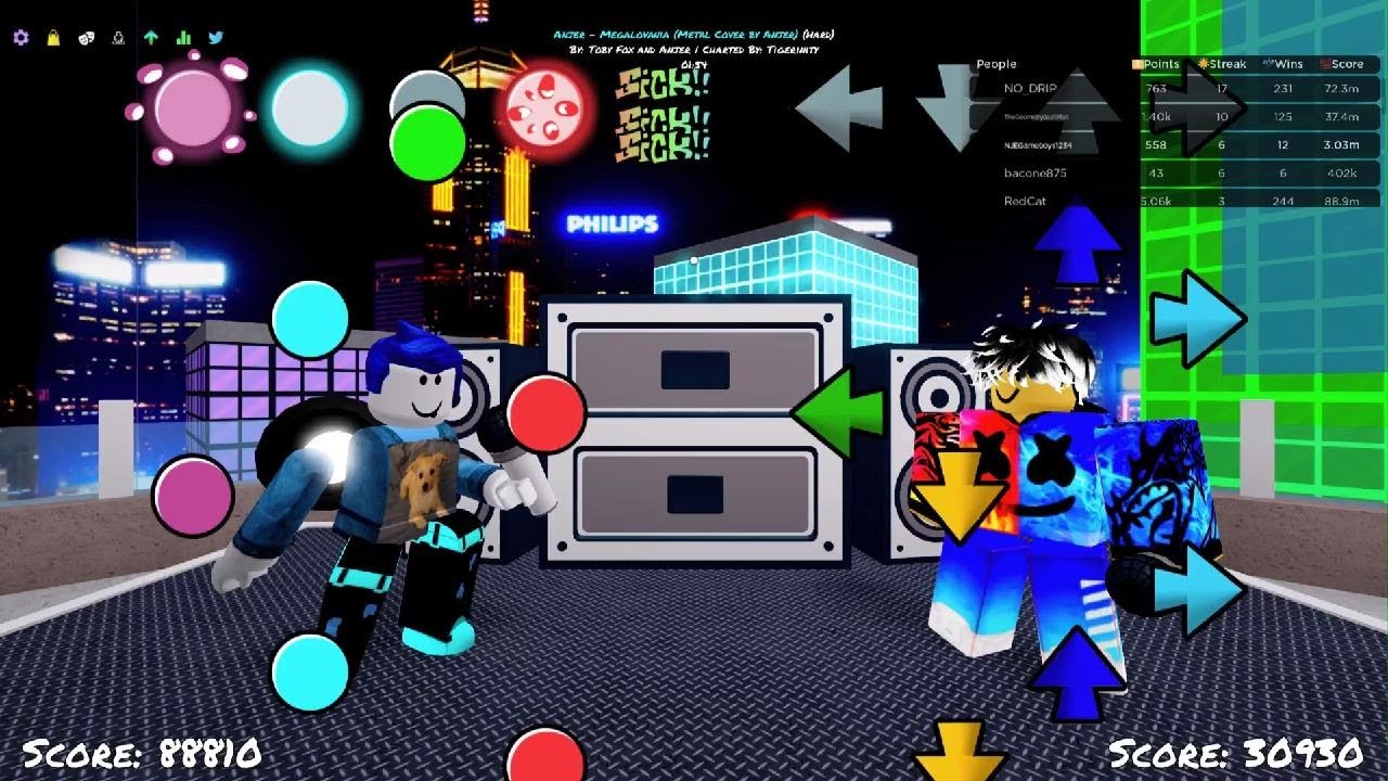 Back Again Playing Roblox Funky Friday - YouTube