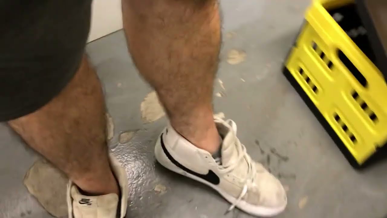 Organizing Shoes At My Storage While Enjoying Garbage Pile Found Nike ...