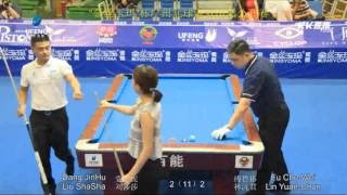Liu Shasha/Dang Jinhu v Fu Che-Wei/Lin Yuan-Chun | 2016 CBSA Mixed ...