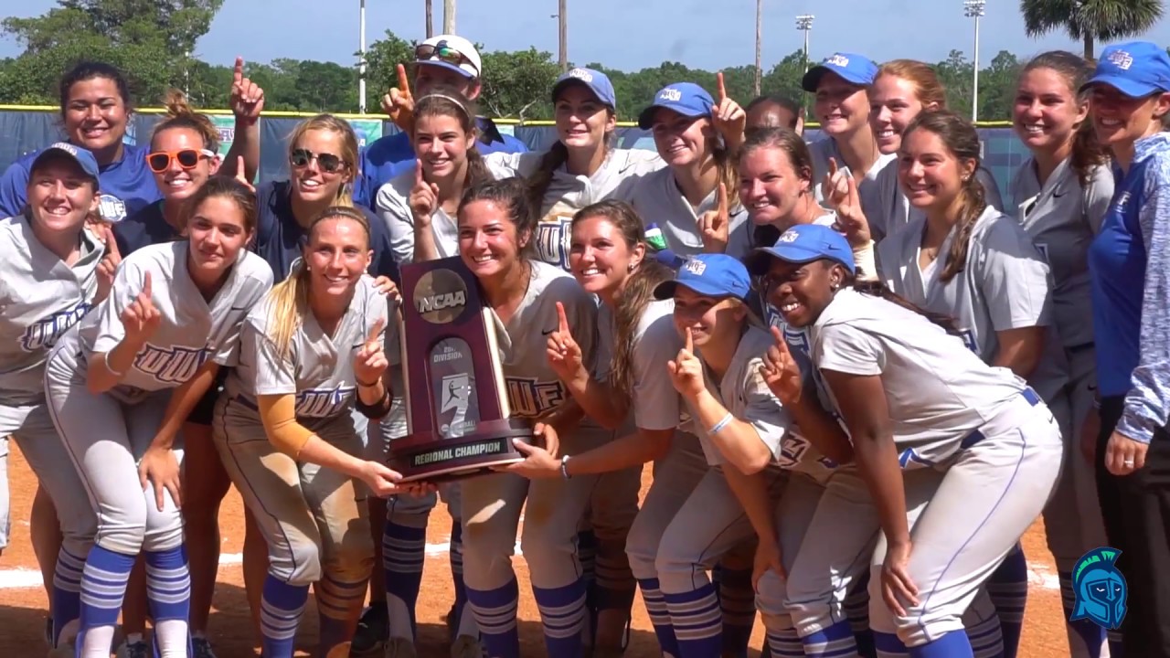 UWF Softball Highlights vs Lee - UWF wins South Region Championship ...