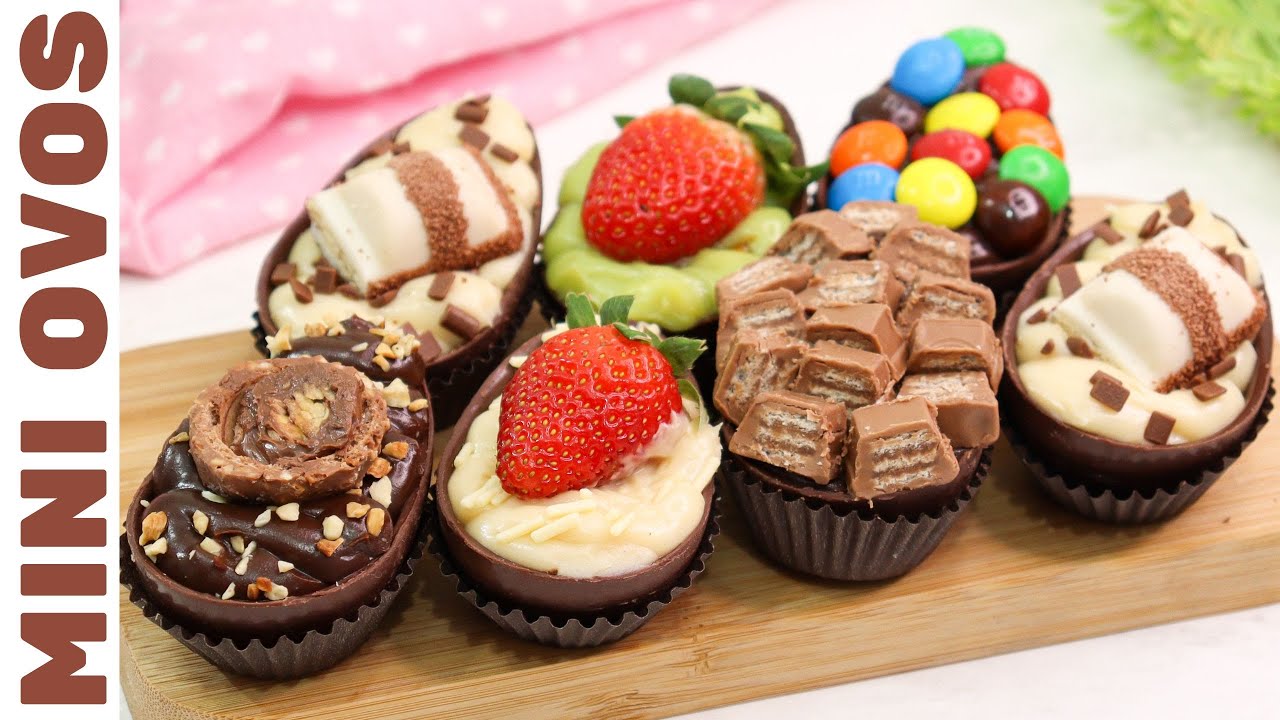 5 MINI OVOS DE PÁSCOA RECHEADOS TENDÊNCIA EM 2024! FAÇA E VENDA ...