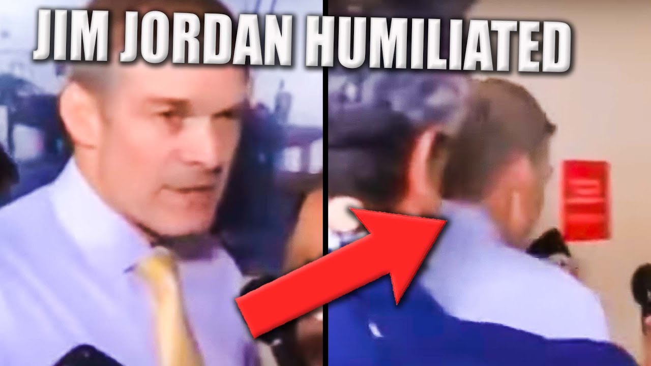 Jim Jordan STORMS Away From Interview Over GOP Humiliation - YouTube