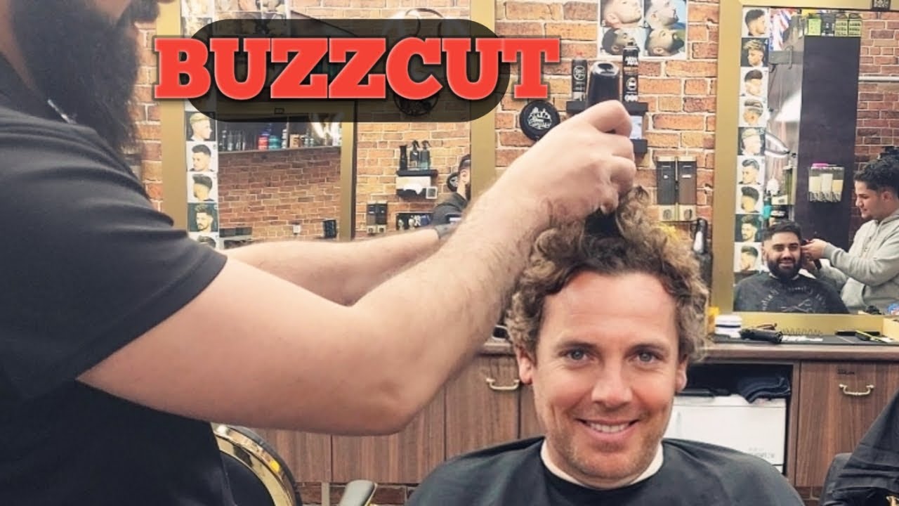 ASMR BUZZCUT . "Client Asked for a Stylish Buzzcut | Not Sure He Loves ...