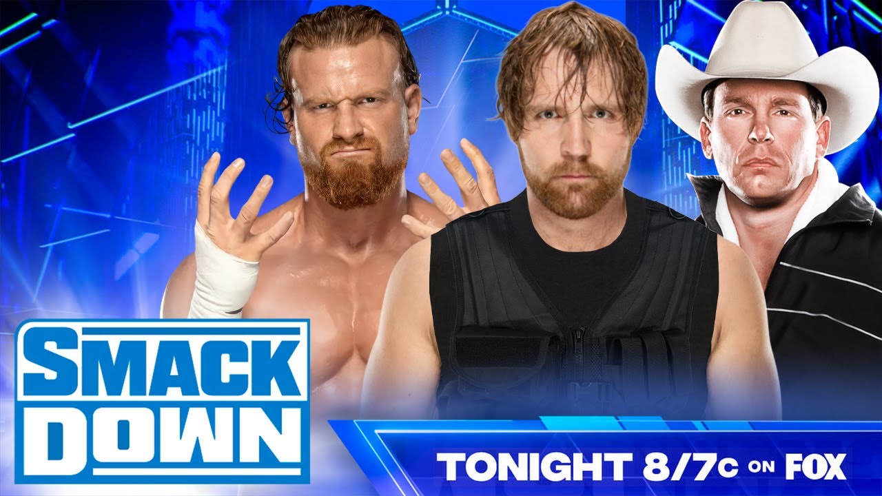 Buddy Murphy VS Dean Ambrose VS JBL (Smackdown #23 WWE 2K23 Universe ...
