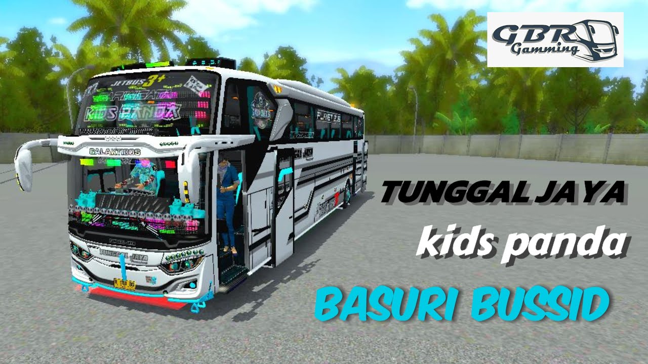 Kumpulan BASURI "Kids Panda" | bus simulator indonesia - YouTube