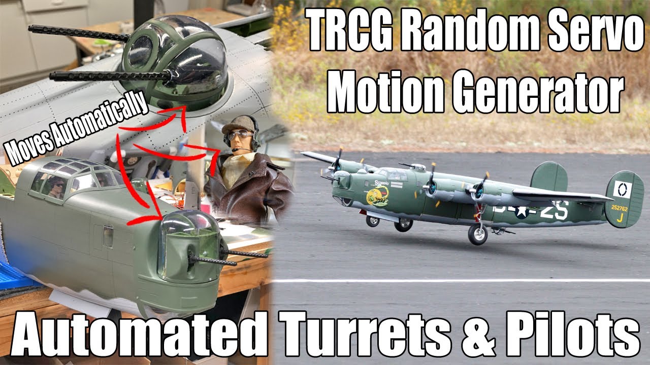 Scale Moving Turrets and Pilots using the Random Servo Motion Generator ...