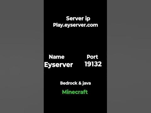 eyserver # minecraft - YouTube