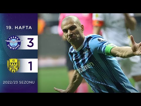 Adana Demirspor (3-1) MKE Ankaragücü | 19. Hafta - 2022/23