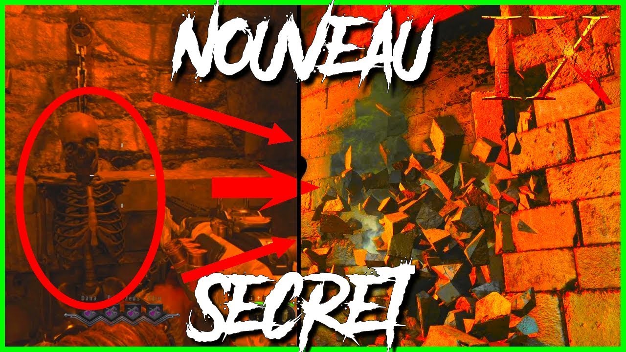 NOUVEAU SECRET BO4 ZOMBIES IX / SECRETS ZOMBIES PRISONNIER DE IX BLACK ...