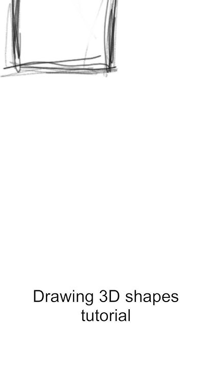 How to draw 3D shapes in 30 seconds #art #youngartist #drawing # ...