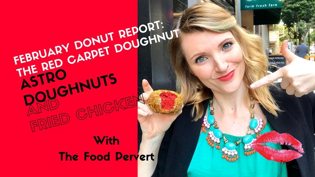 February Donut Report: The Red Carpet Doughnut - YouTube