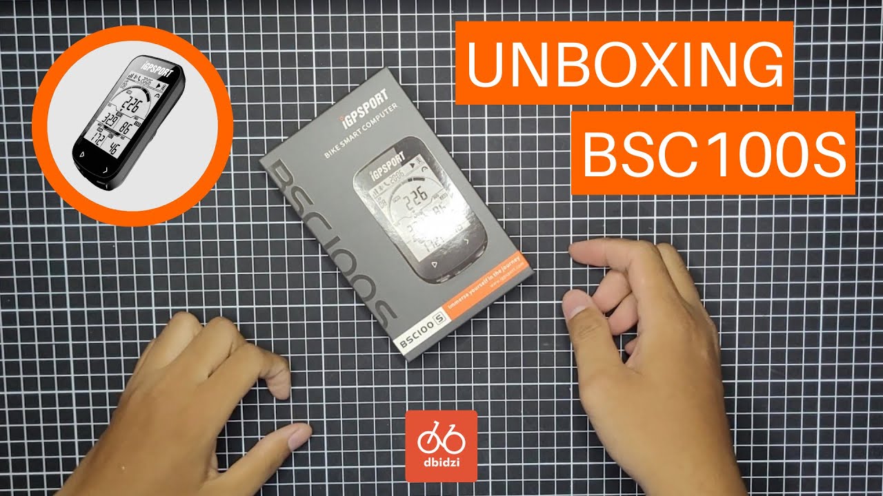 UNBOXING iGPSport BSC100S Bike Computer Speedometer Sepeda CycloComp ...