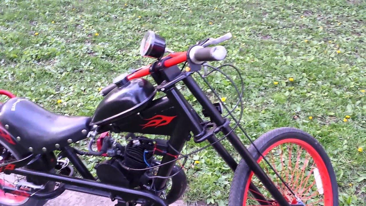 80cc Stingray Chopper. - YouTube