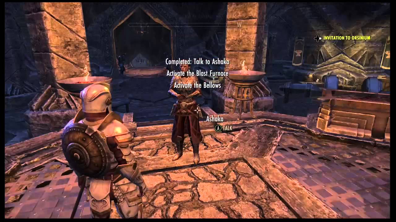 ESO: How to Enter and Activate the Morkuldin Forge - YouTube