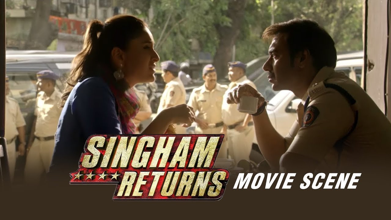 Ajay Devgn Aur Kareena Ke Solid Dialogues | Singham Returns | Movie Scene - YouTube