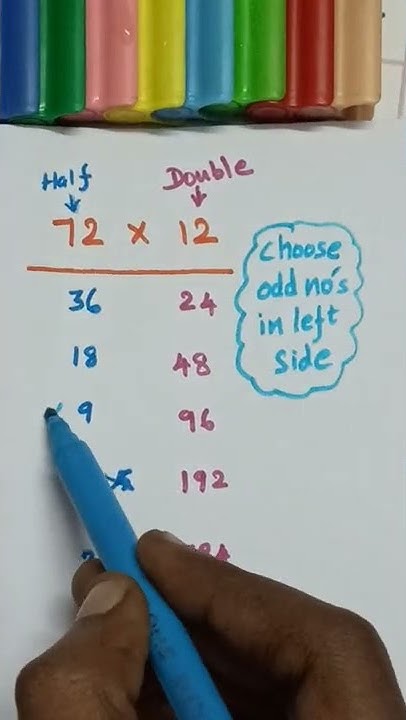 did u know? 🇷🇺 Russian Peasant Multiplication😀 #shorts #youtubeshorts # ...