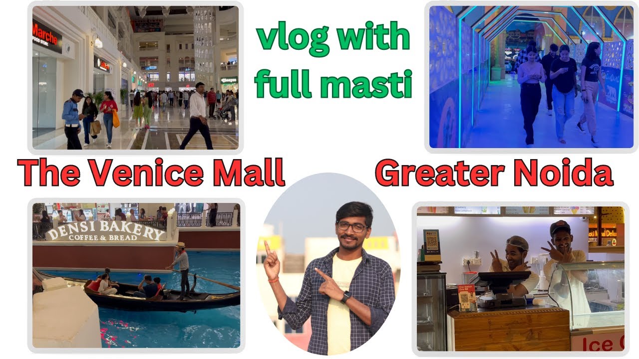 The Grand Vanice Mall Greater Noida Vlog || full MAsti 💕💕 - YouTube