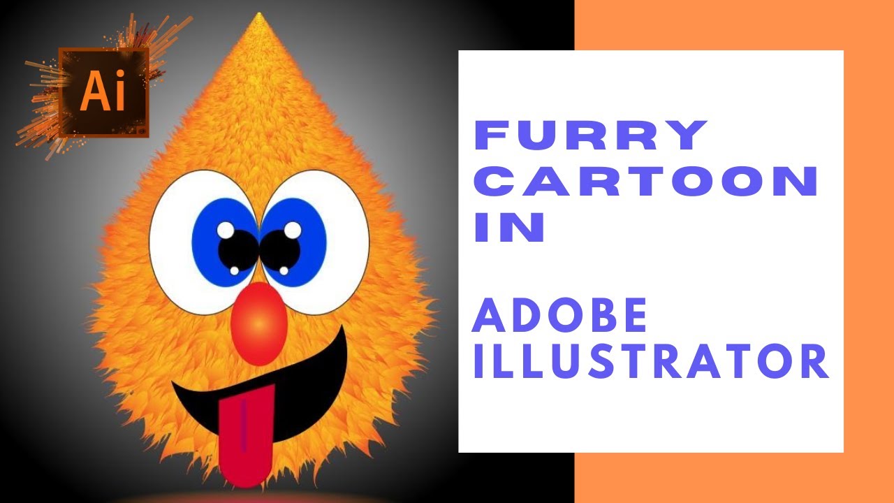 Furry Cartoon in Adobe Illustrator || Extremely simple tutorial - YouTube