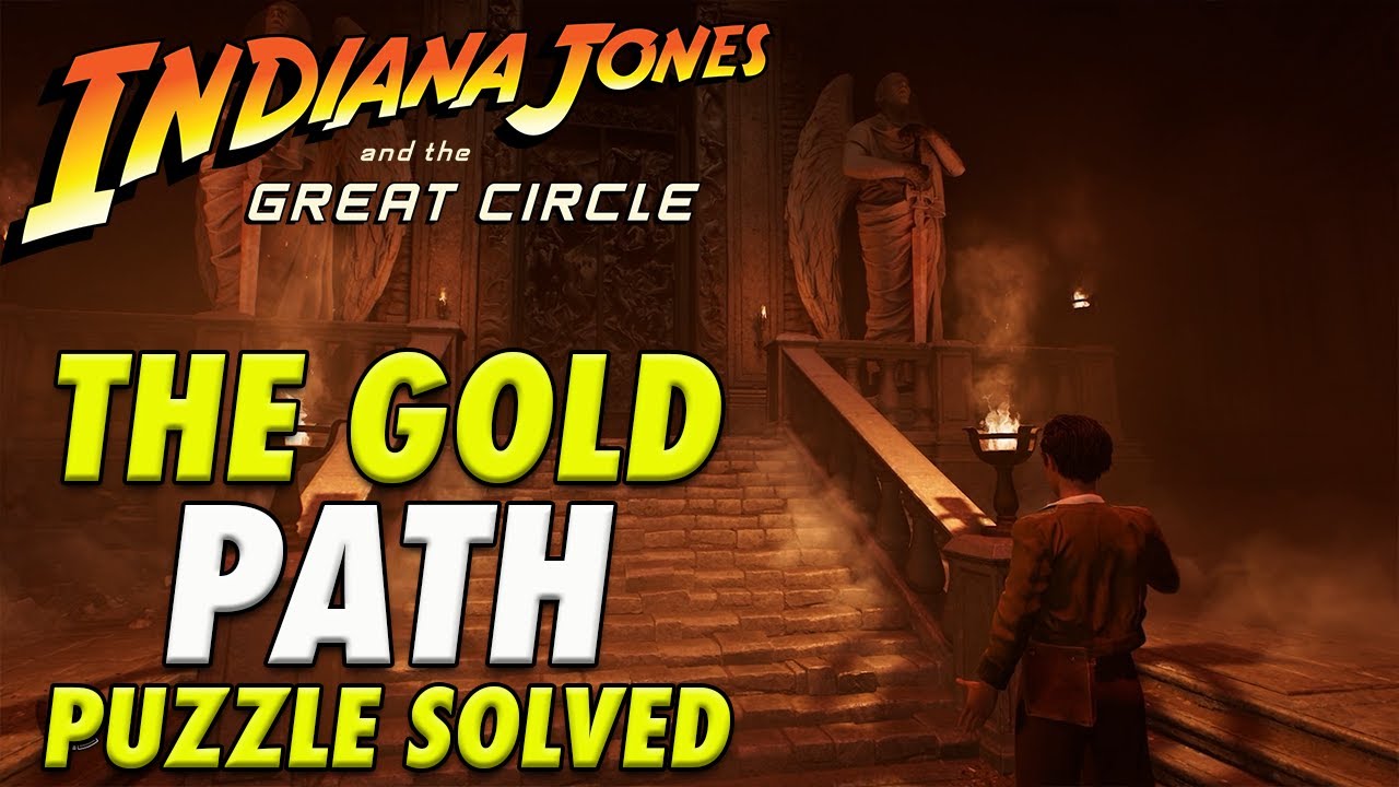 Discover the SECRET to Indiana Jones' GOLD PATH! - YouTube