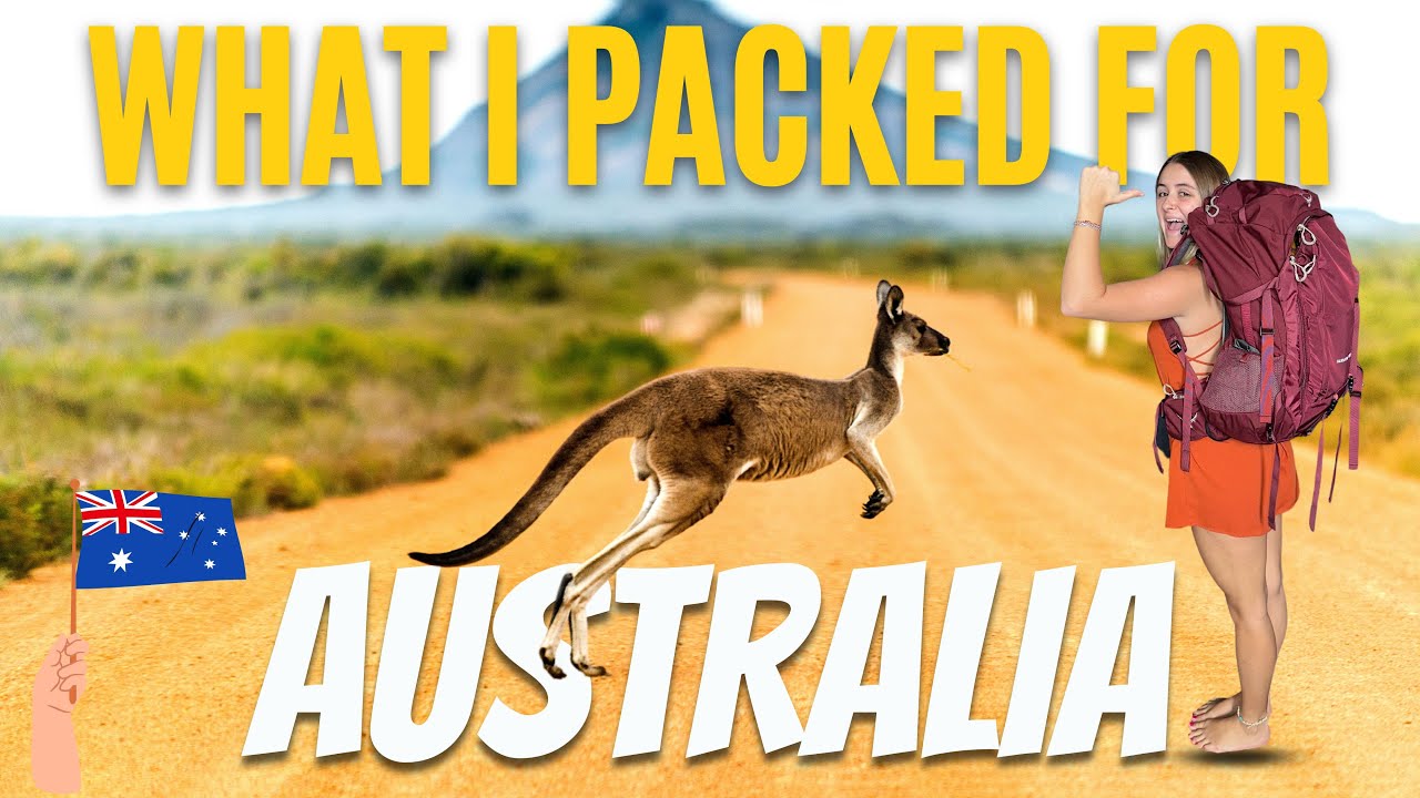 What’s in my BACKPACK for 1 YEAR IN AUSTRALIA // Pack with me 🎒🇦🇺🌏 ...