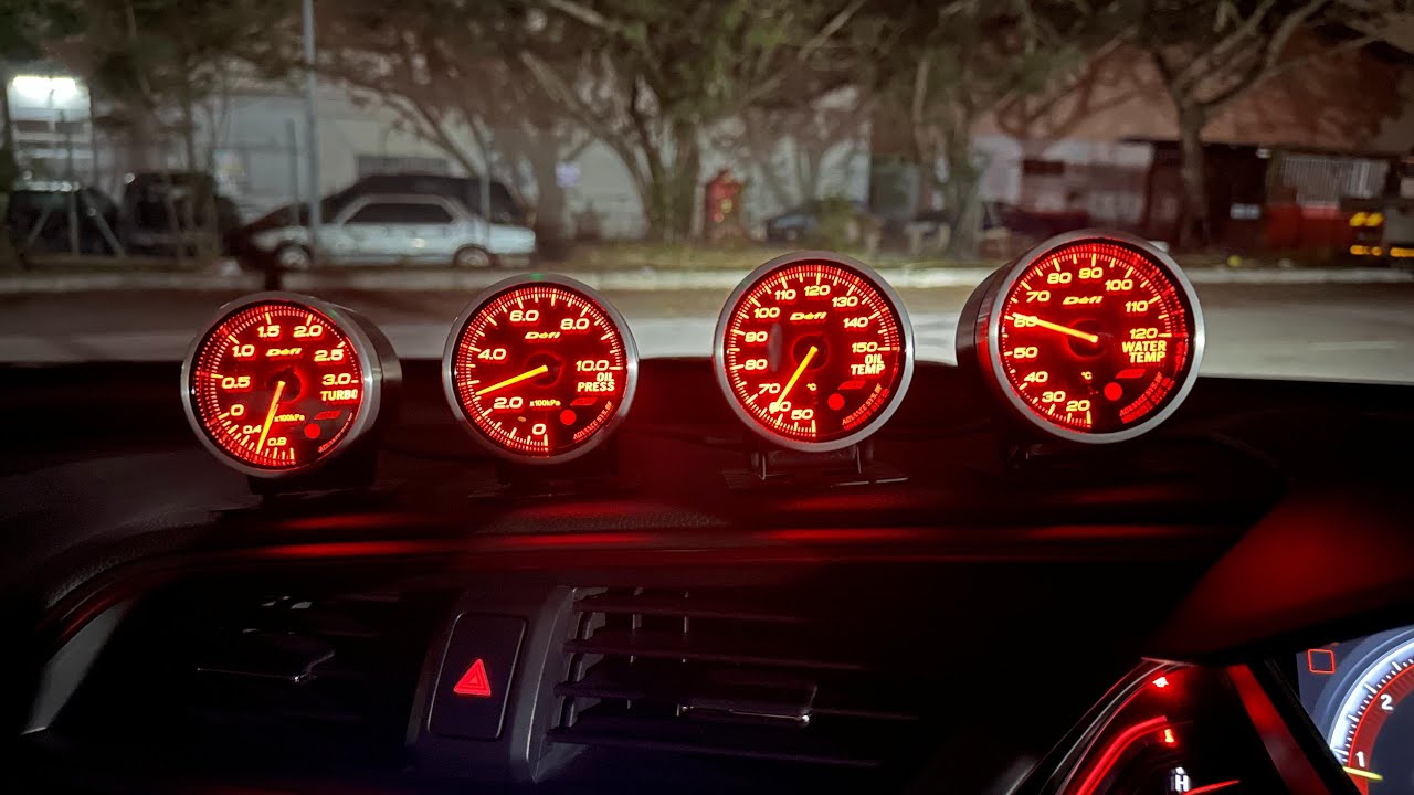 [VLOG]HONDA CIVIC TYPE R FK8R Install DEFI BF Advance Gauge #defi #fk8 ...