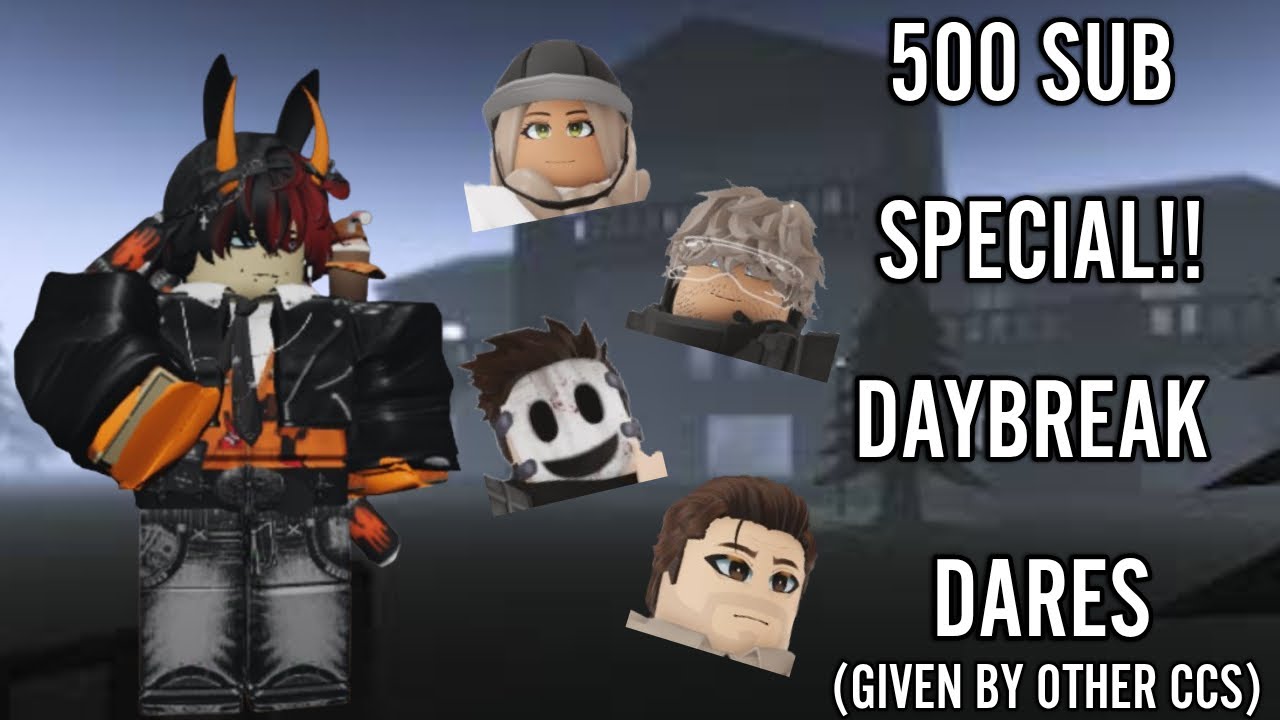 Doing Daybreak Dares From Other Daybreak Content Creators! (500 Sub ...