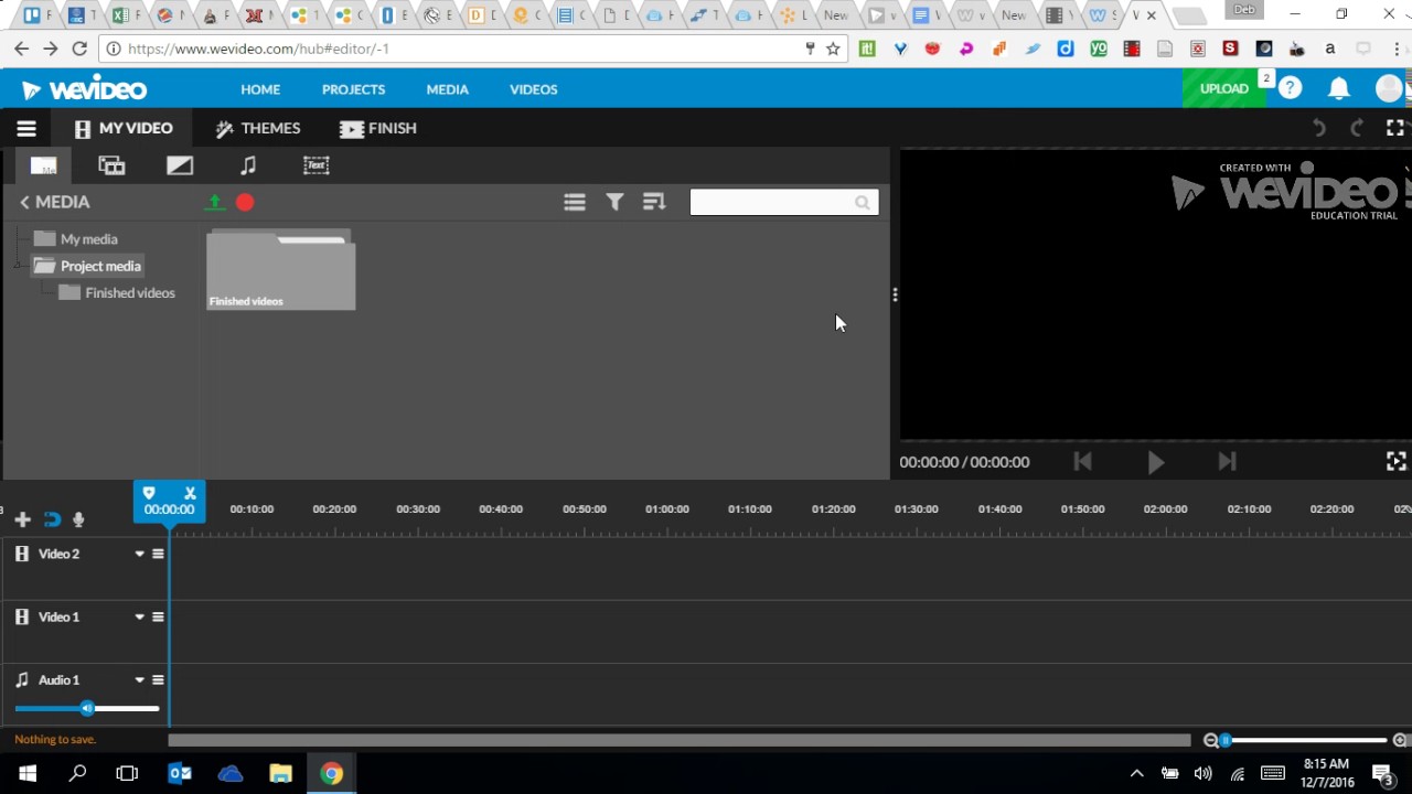 WeVideo Create Account & Upload - YouTube