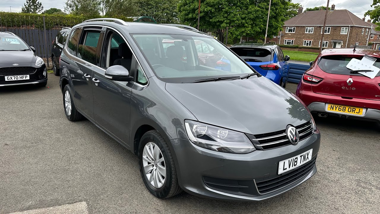 Volkswagen Sharan 2.0 TDI SE DSG Euro 6 (s/s) 5dr - YouTube