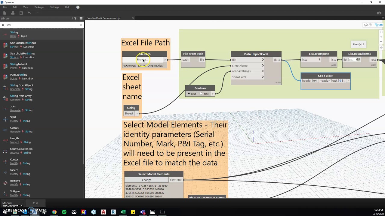 Using Dynamo to Put the I in BIM - YouTube