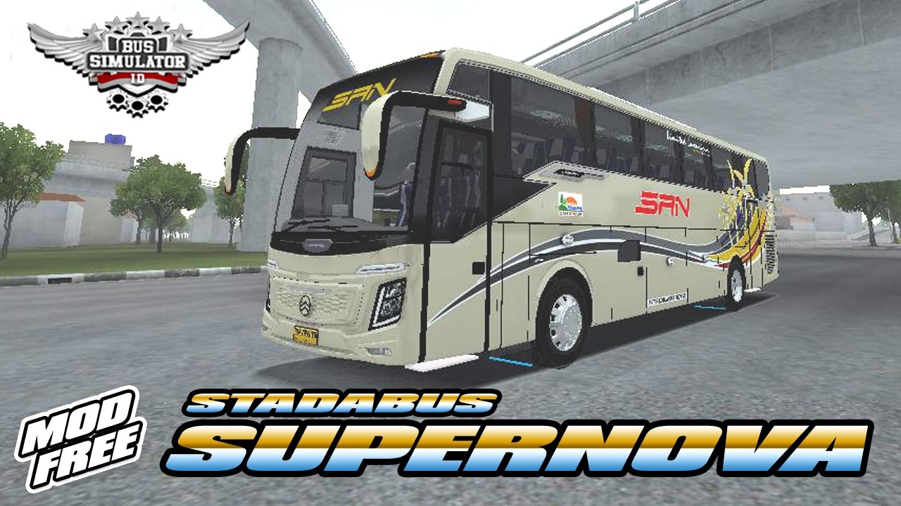 BUSSID | MOD STADABUS SUPERNOVA - YouTube