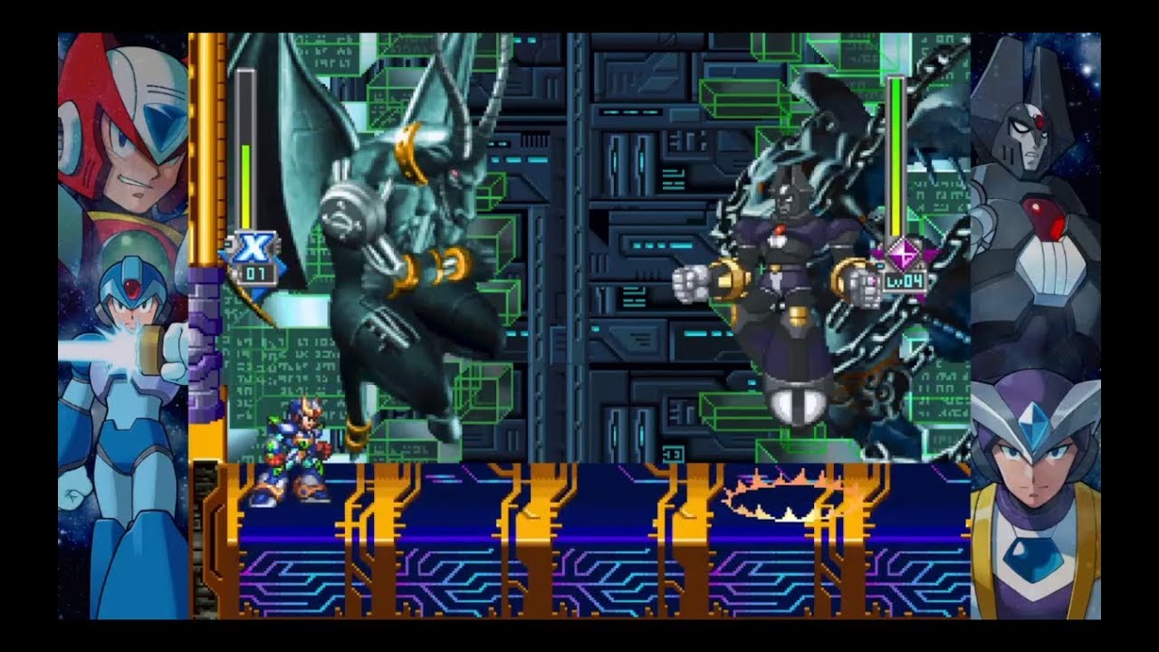 Mega Man X Legacy Collection 2 [Mega Man X6 - Gate's Laboratory Blade ...