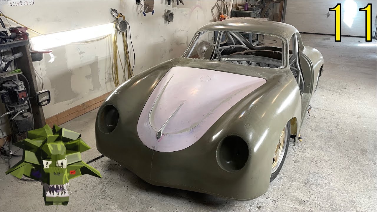 PORSCHE FIBERGLASS BODY FROM SCRATCH YouTube