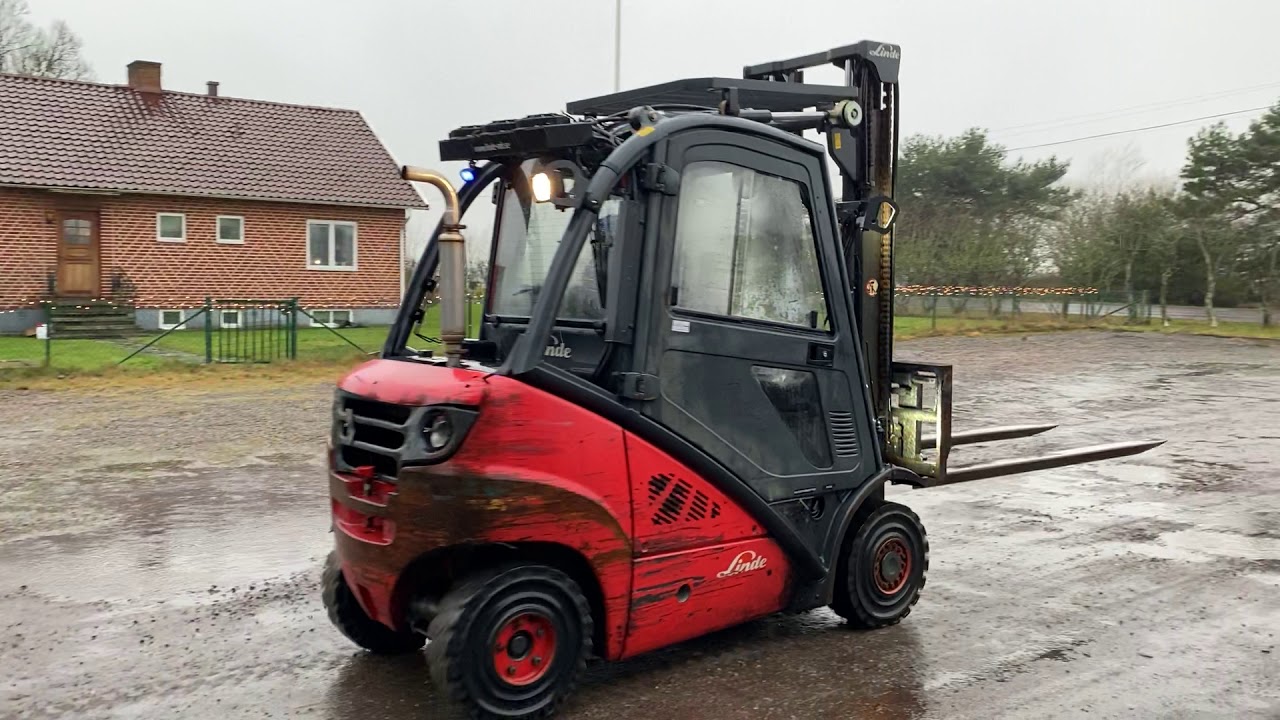 Köp Dieseltruck Linde H20D på Klaravik - YouTube