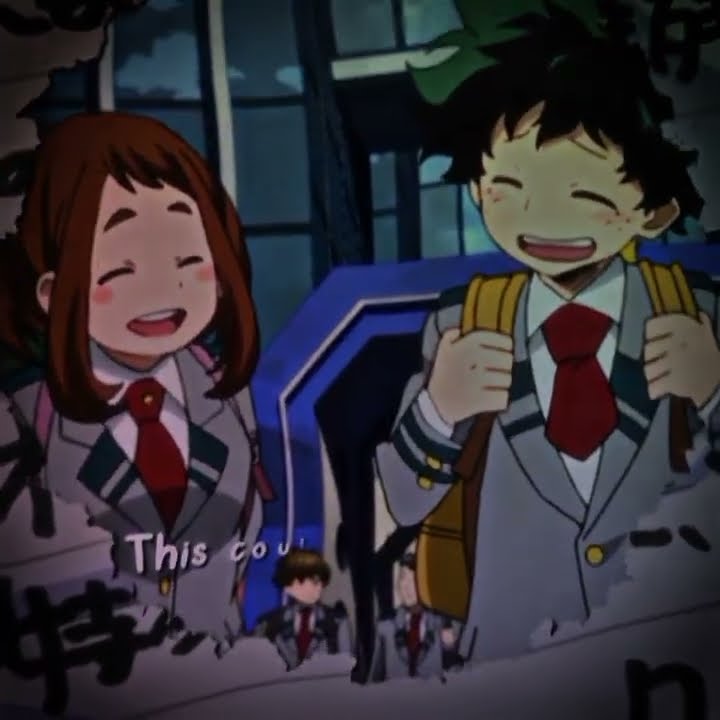 Deku x uraraka edit|bnha edit|somewhere only we know|my hero academia ...